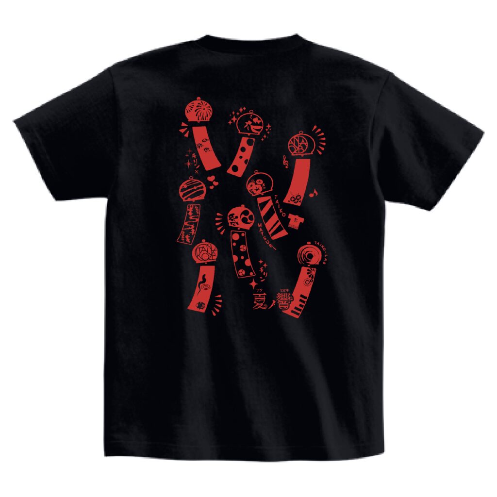 「夏ノ響」Tシャツ - 世界最大級の和太鼓教室 TAIKO-LAB